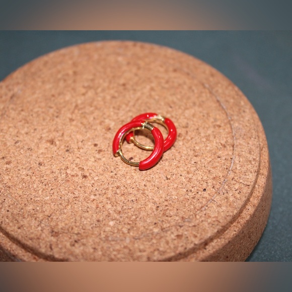 Jewelry | Huggies Red | Poshmark
